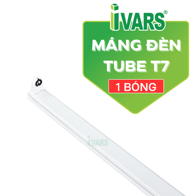 MÁNG ĐÈN TUBE T7 1200MM - 1 BÓNG - Ivars Lighting