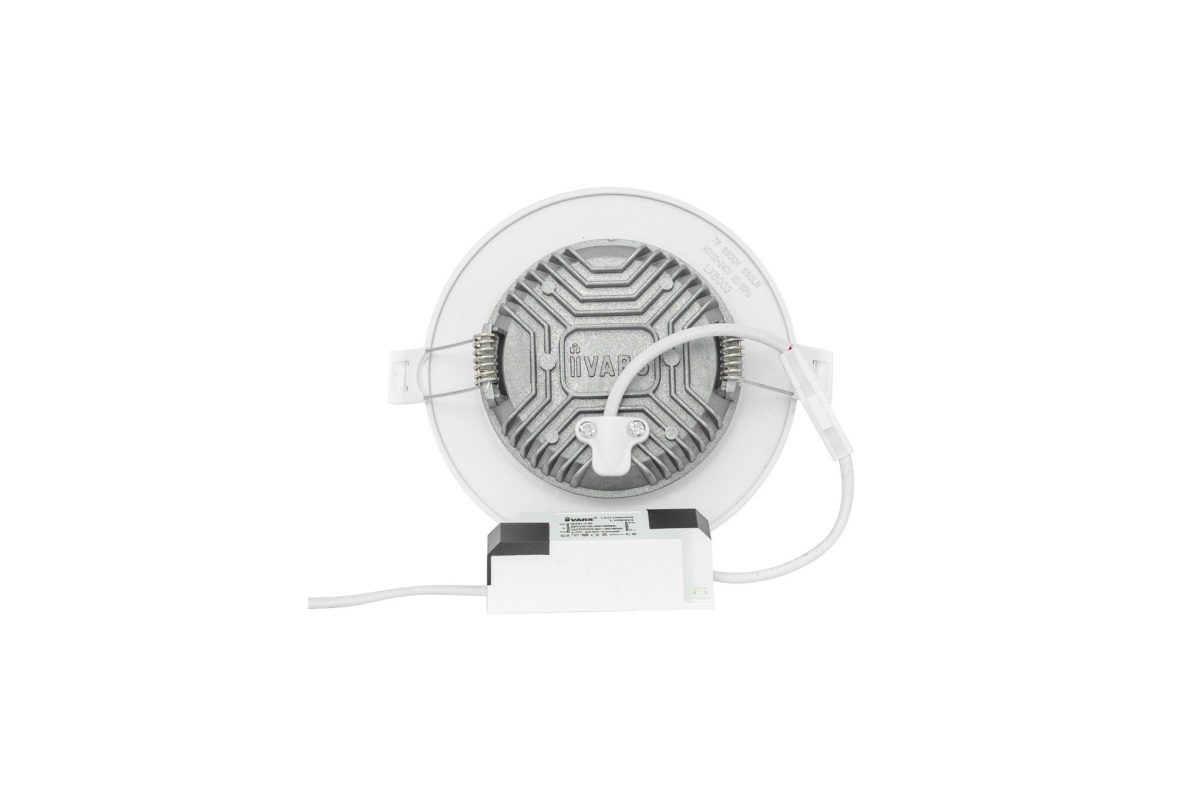 Đèn LED Downlight Viền Trắng Đổi Màu IVARS – 7W - Ivars Lighting
