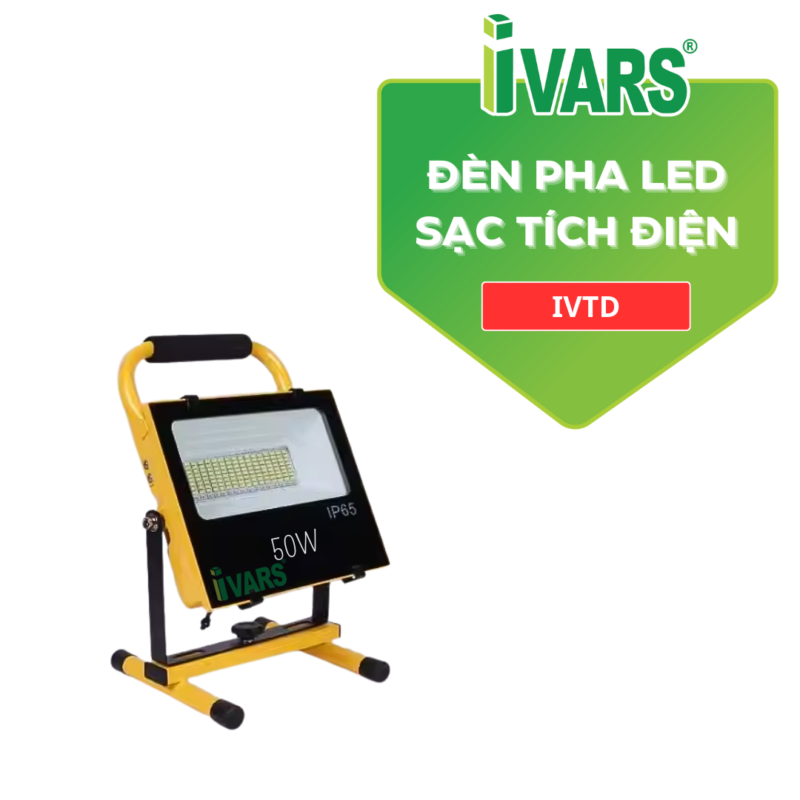 ĐÈN PHA LED SẠC TÍNH ĐIỆN IVTD - Ivars Lighting